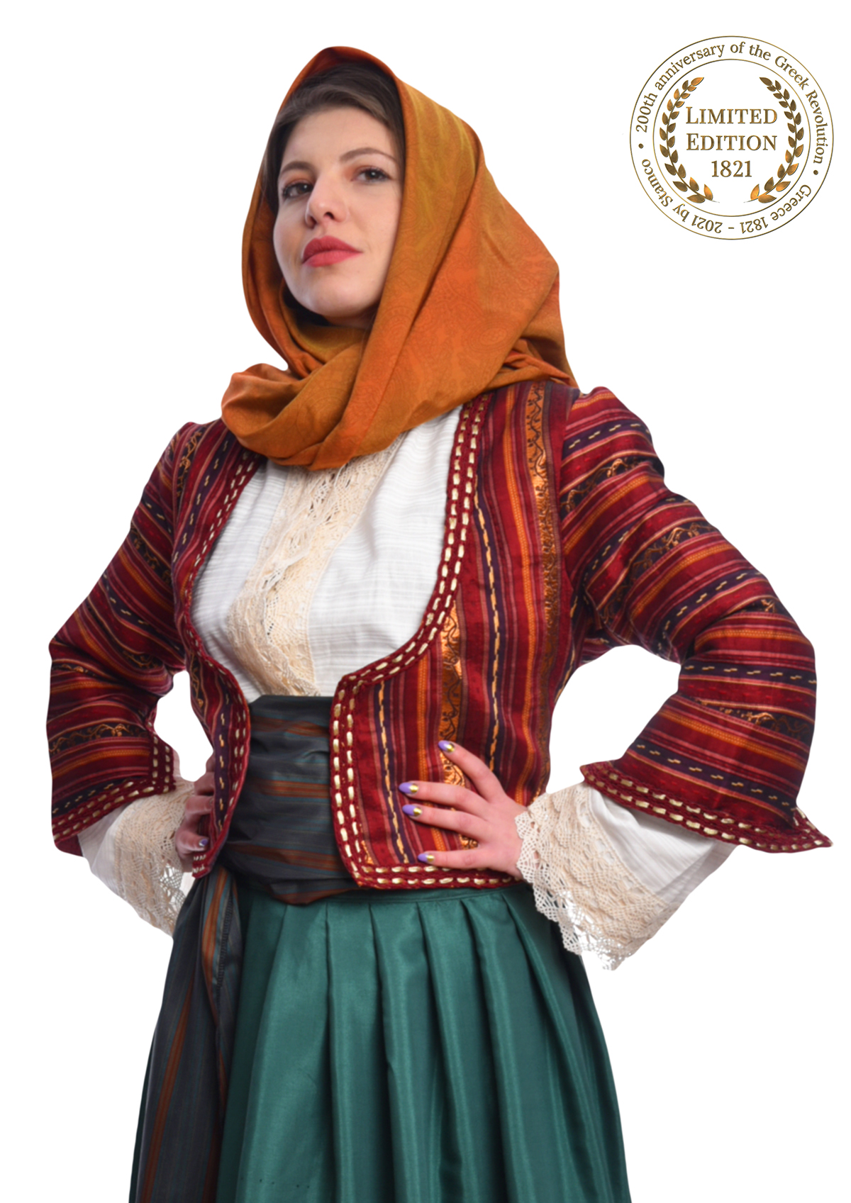 Παραδοσιακή Στολή της Μπουμπουλίνας : stoles-paradosiakes.gr