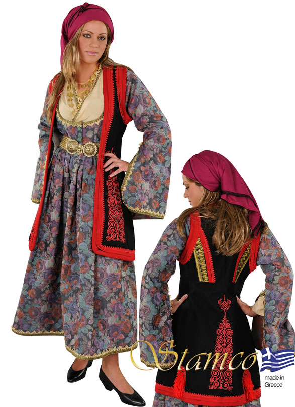 Ηπειρωτισσα Κεντημενη Στολή Παραδοσιακή : stoles-paradosiakes.gr